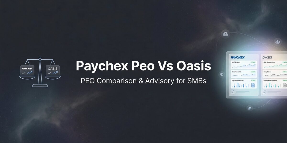 Paychex PEO Vs Oasis: 2026 Comparison & Buyer Guide
